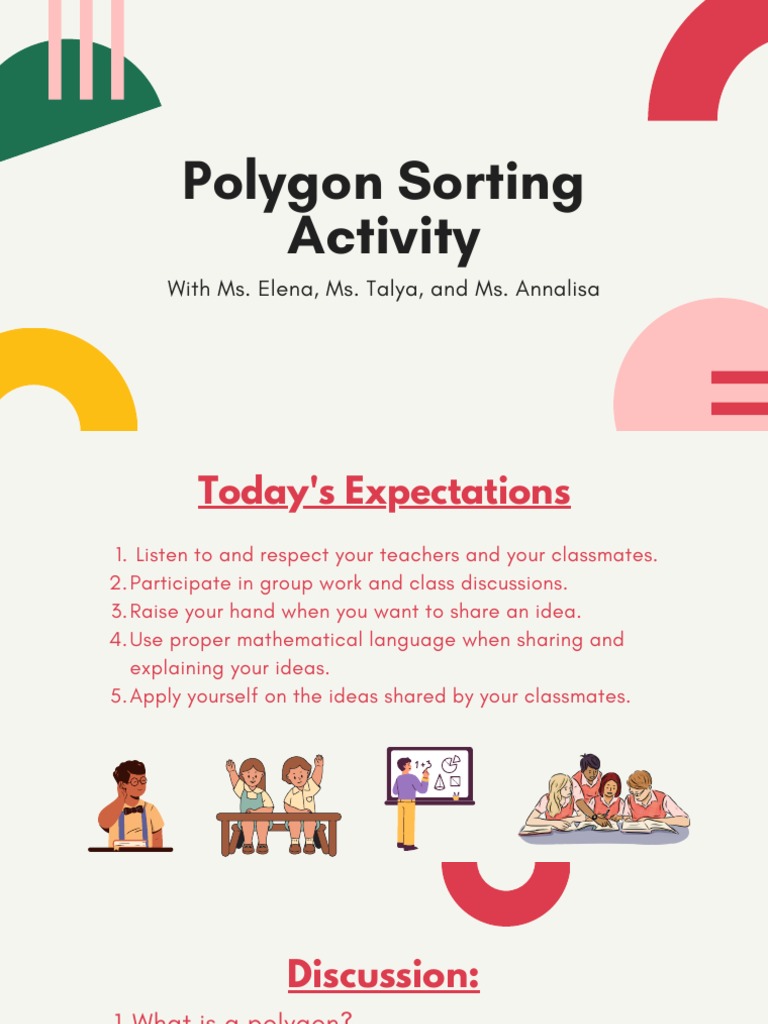 Polygon Sorting Activity | PDF