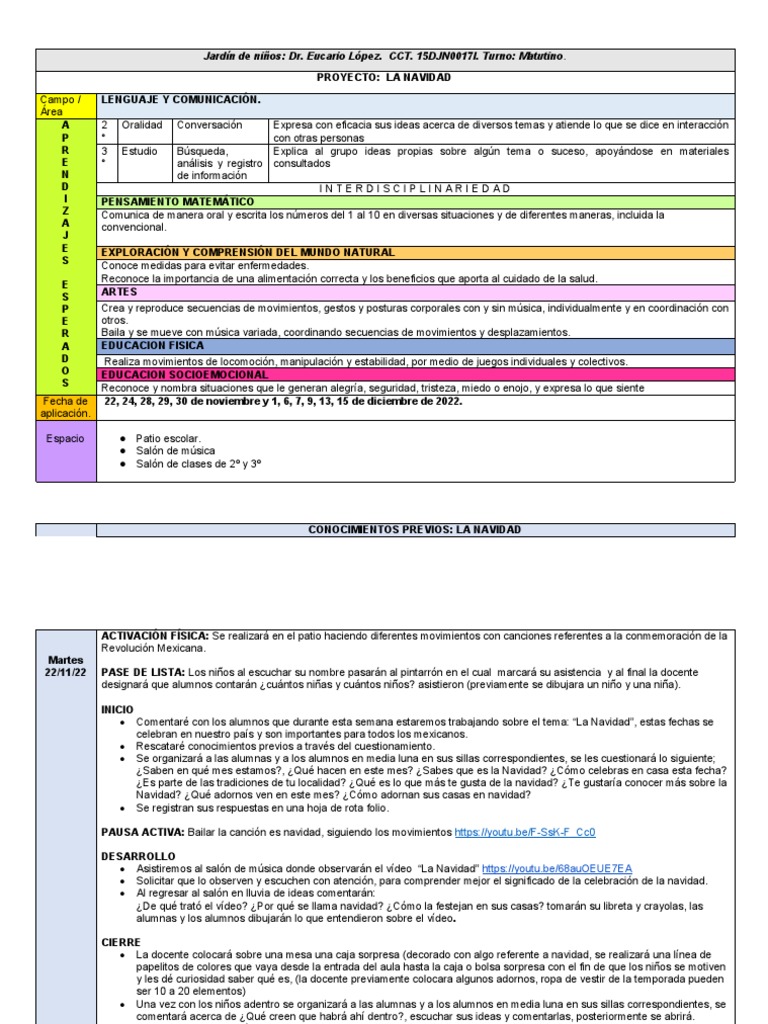 Proyecto La Navidad | PDF | Navidad