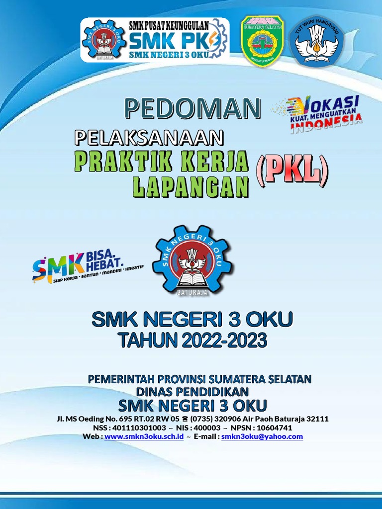 Buku Pedoman PKL 2022 2023 PDF | PDF