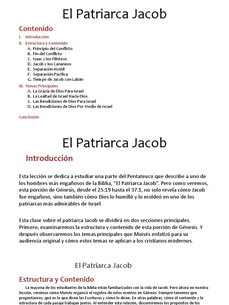 Jacob | PDF | Jacob | Libro del Génesis