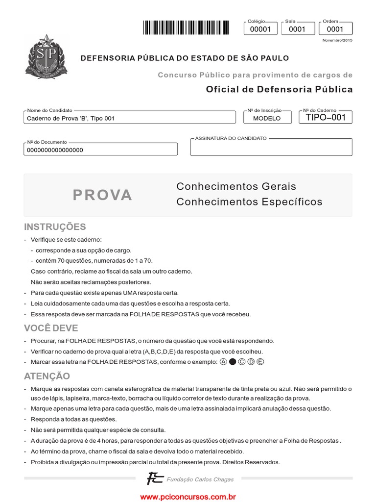 Prova B Tipo 001 | PDF | Franz Kafka | Cópia de segurança