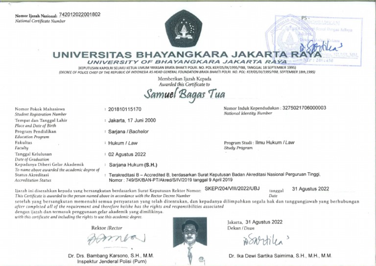 Ijazah Bagas PDF | PDF