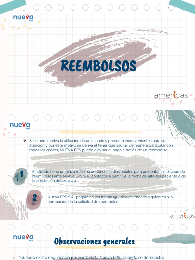 REEMBOLSOS | PDF