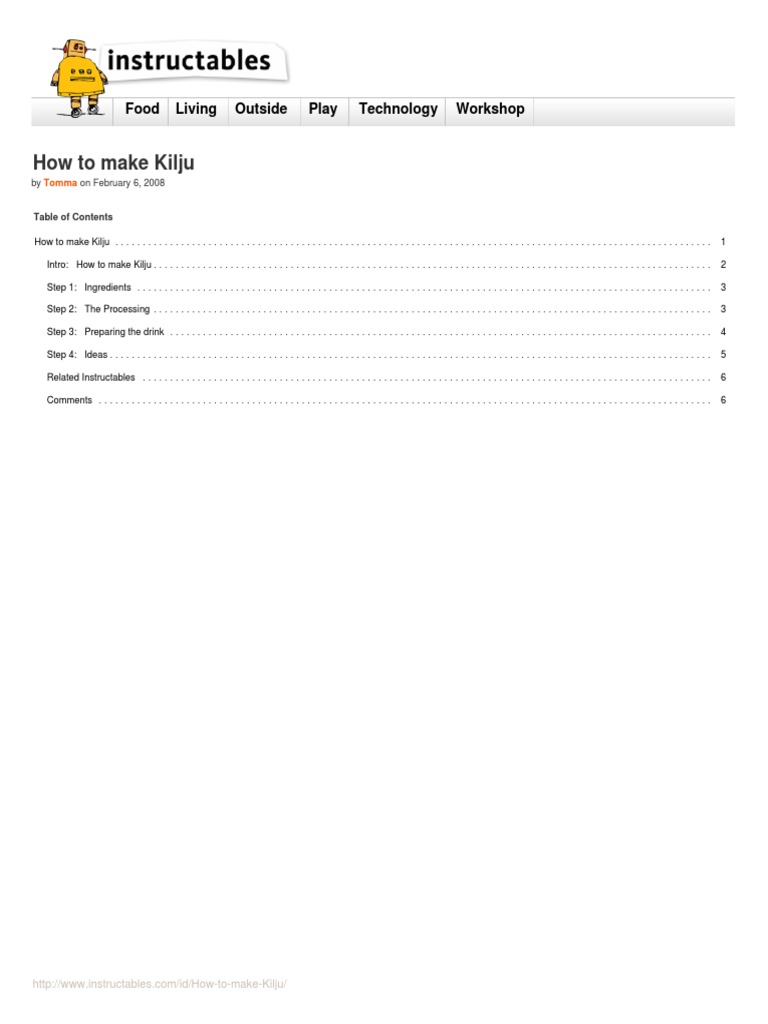 How To Make Kilju PDF | PDF | Ethanol | Methanol