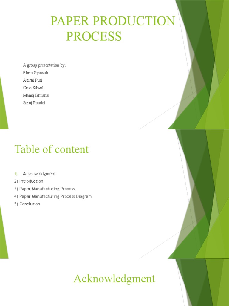 Chem Presentation | PDF | Pulp (Paper) | Chemistry