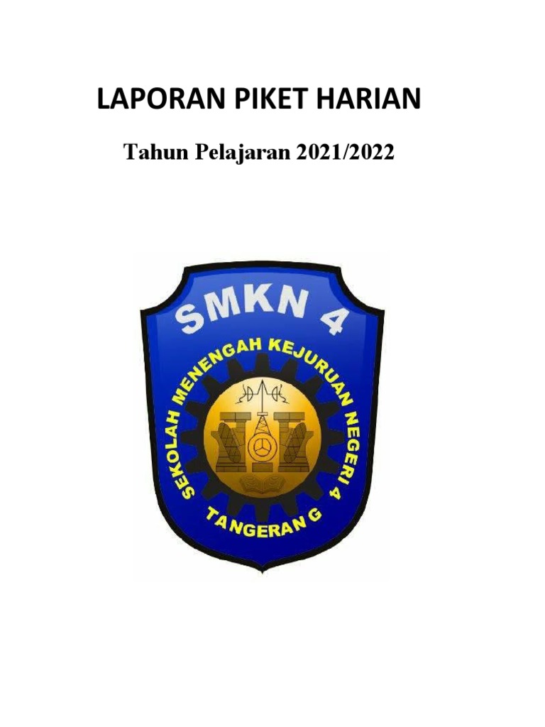 Cover Laporan Piket | PDF