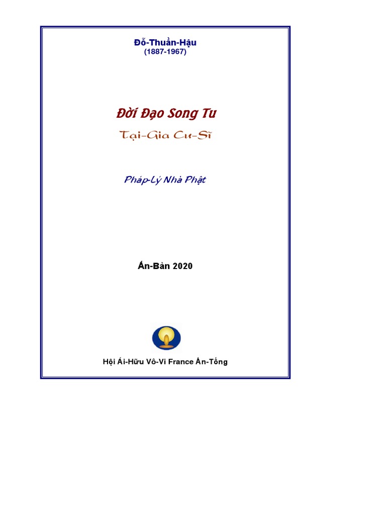 Doi Dao Song Tu 2020-1 PDF | PDF