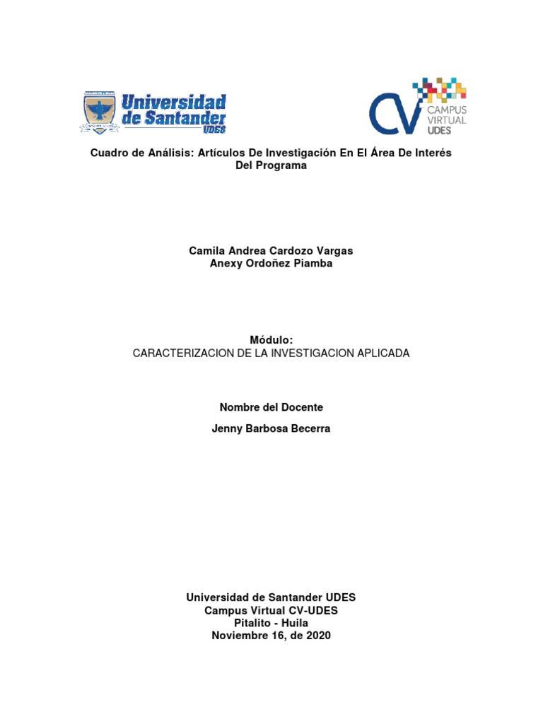 Camila - Cardozo - Actividad - 2.1 - Cuadro Análisis | PDF