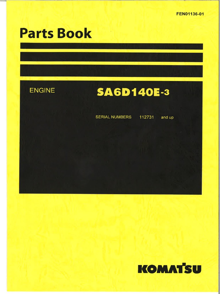 SA6D140E-3 - Part List | PDF