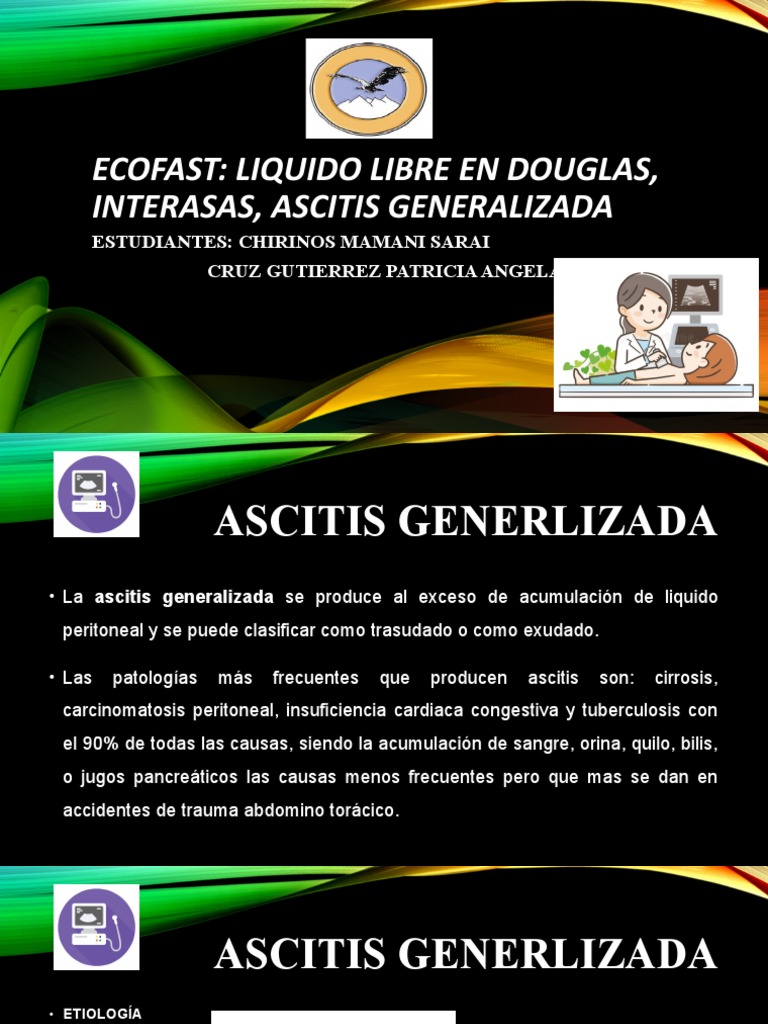 Ecofast Ascitis | PDF | Gastroenterología | Medicina