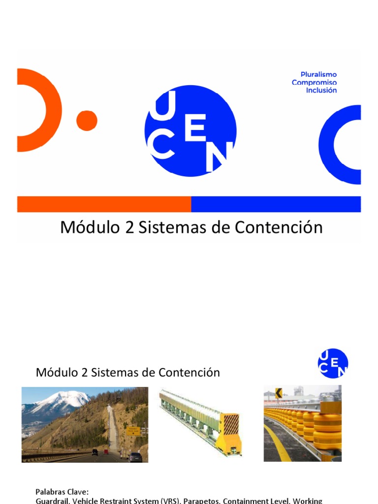 2 Sistemas de Contencion 2021 PDF | PDF
