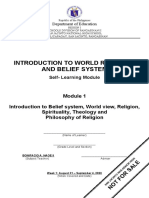 IWRBS - Q1 - Mod1 - Worldviews Belief Systems and Religion PDF | PDF ...