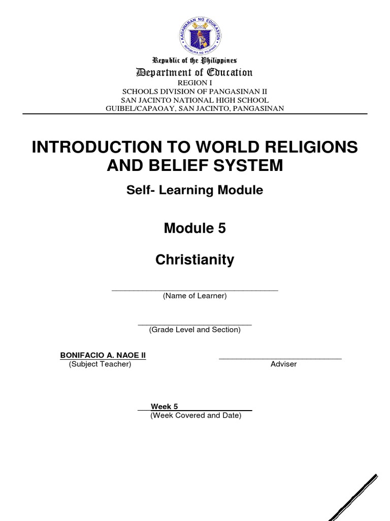 Module 5 - Iwrbs 1 | PDF | Jesus | Lent