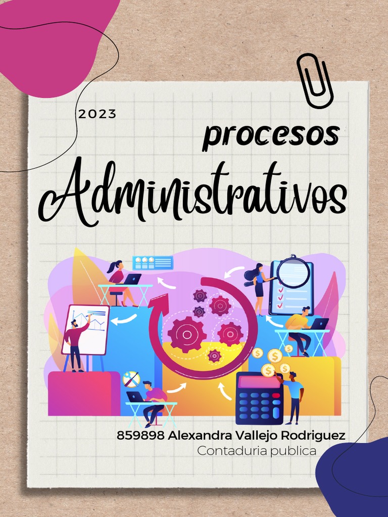 Procesos Administrativos | PDF | Teoría | Mercado (economía)