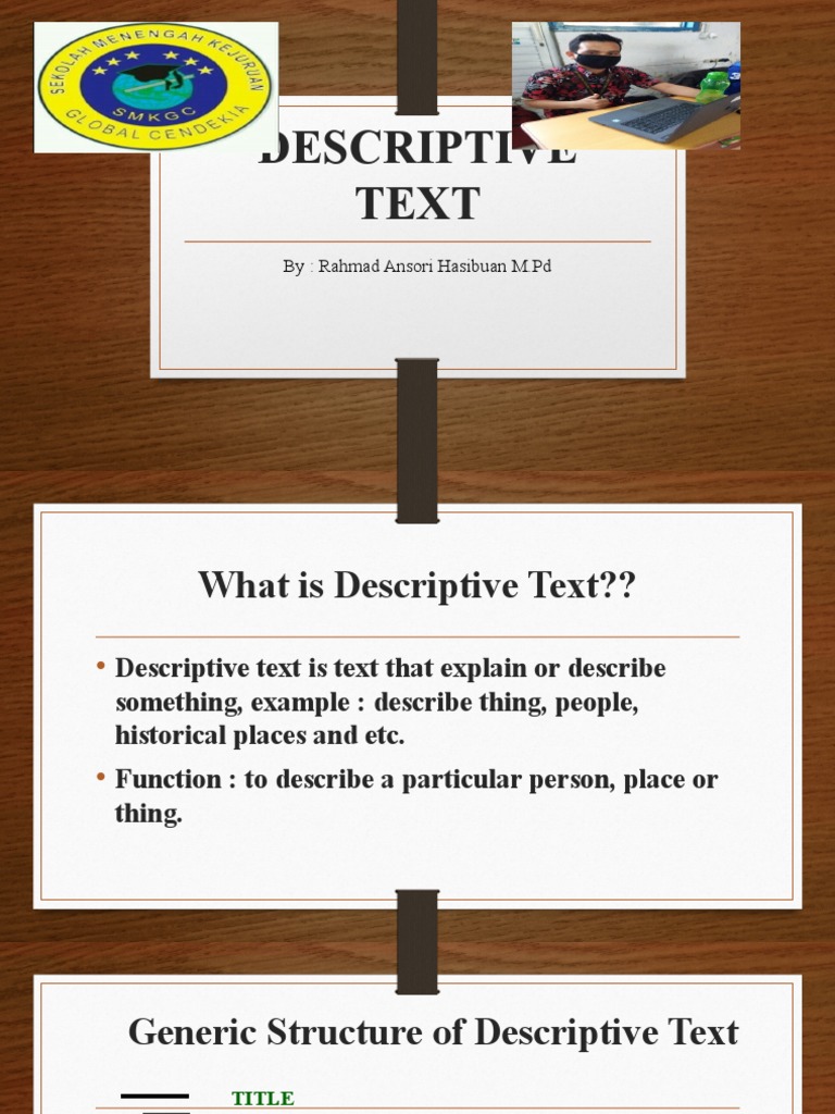DESCRIPTIVE TEXT PPT | PDF