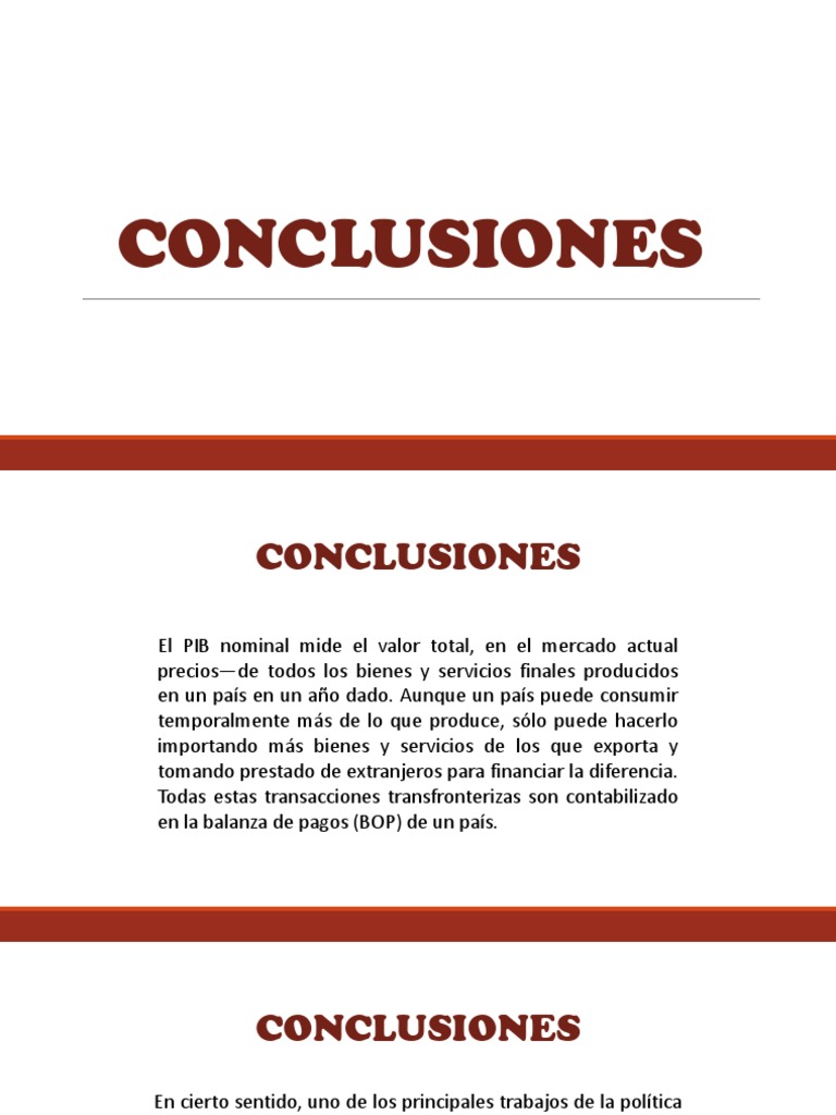 CONCLUSIONES | PDF