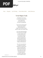 SOLEDAD RIZAL (1870-1929) The Youngest Child Married Pantaleon Quintero ...