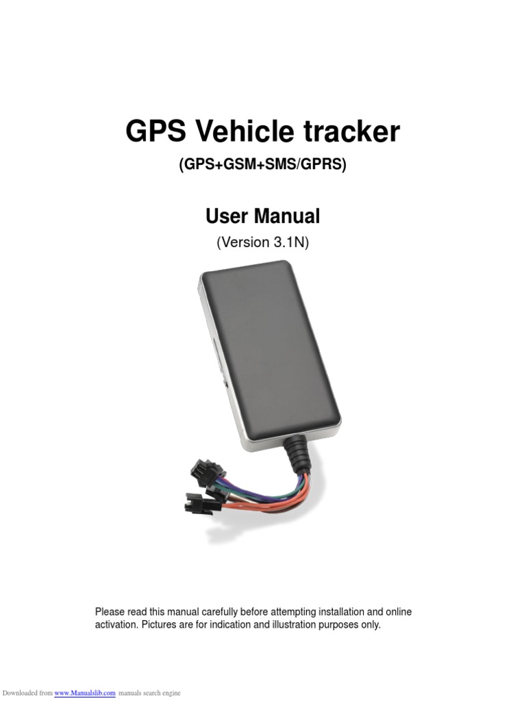 GPS Tracker User Manual Book | PDF | General Packet Radio Service | Relay