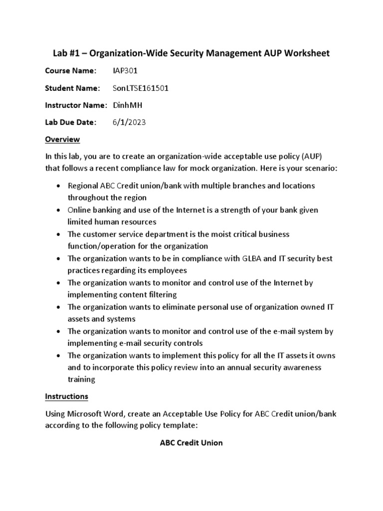 IAP301 SE161501 Lab1 | PDF | Internet | Computing