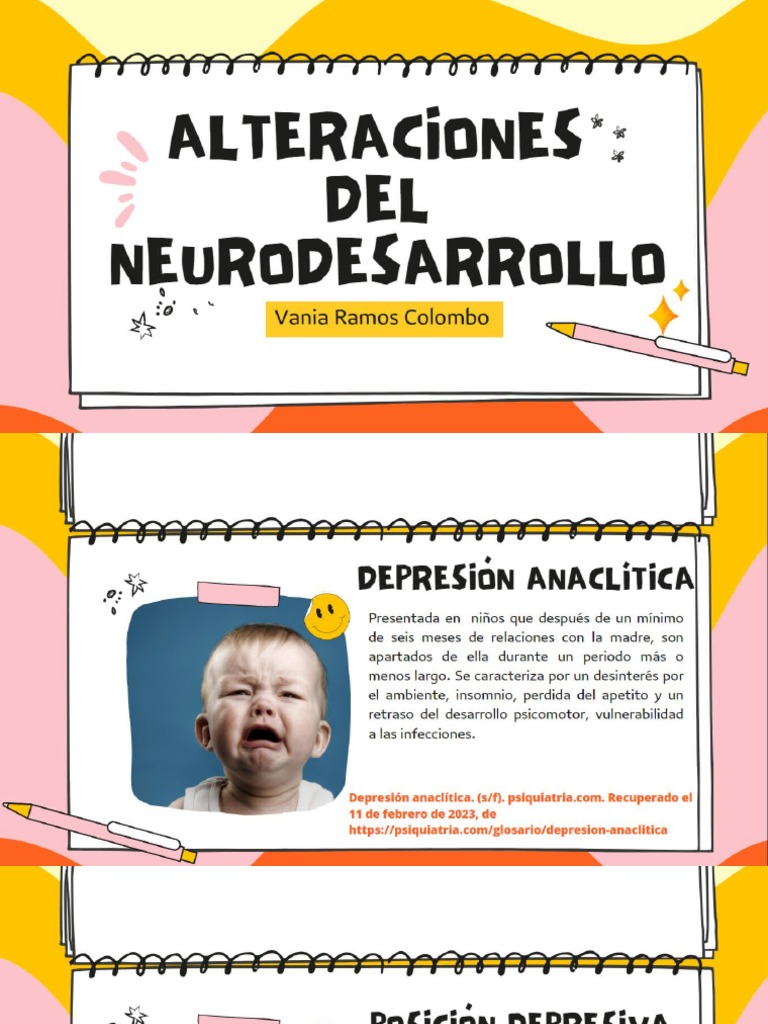 alteraciones del neurodesarrollo.pptx | PDF