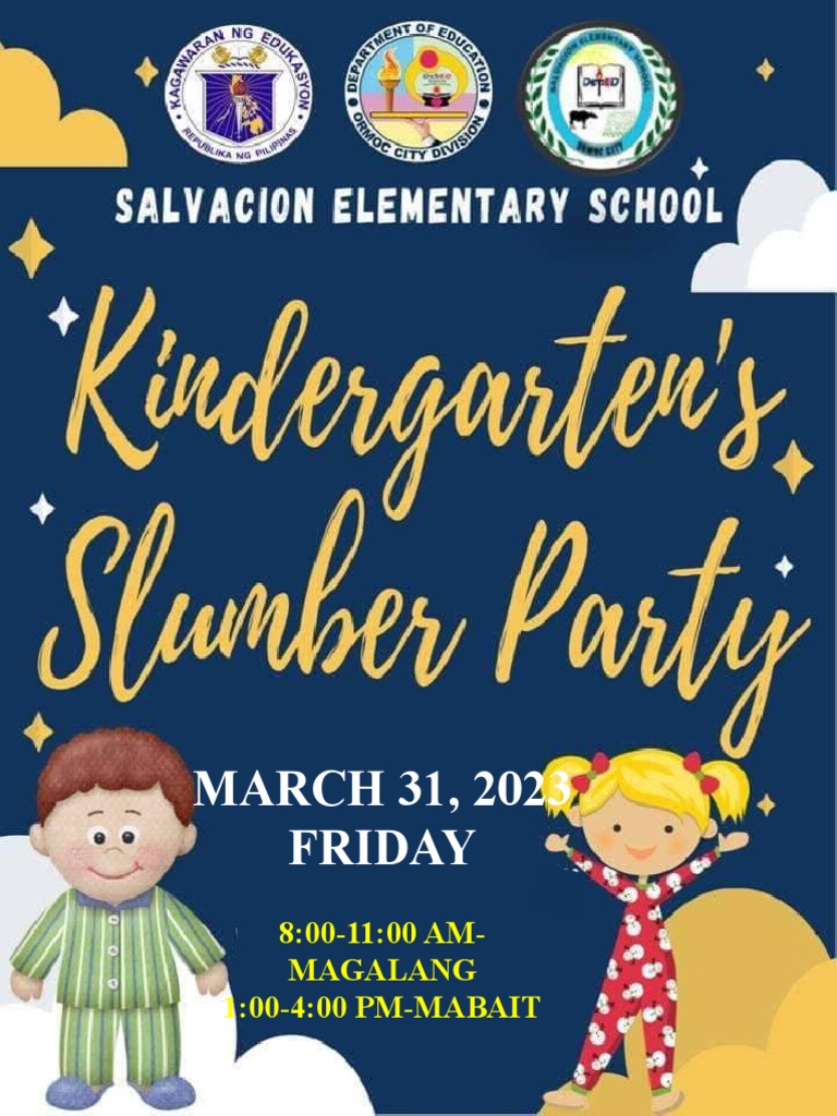 Slumber Party Programme | PDF