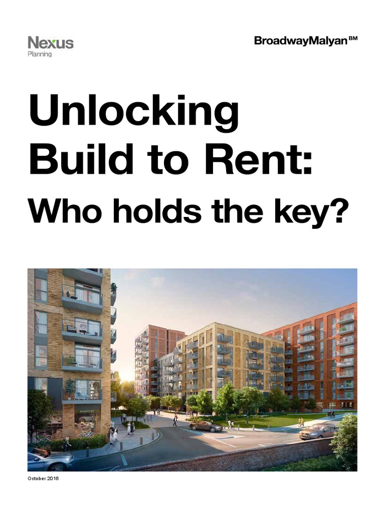 Unlocking Build To Rent | PDF | Landlord | Renting