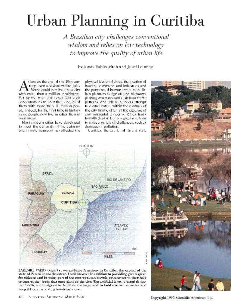 Urban Planning in Curitiba PDF | PDF | Bus | Urban Planning