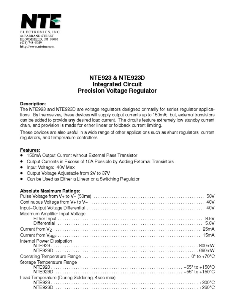 Nte 923 | PDF | Electric Power | Metrology