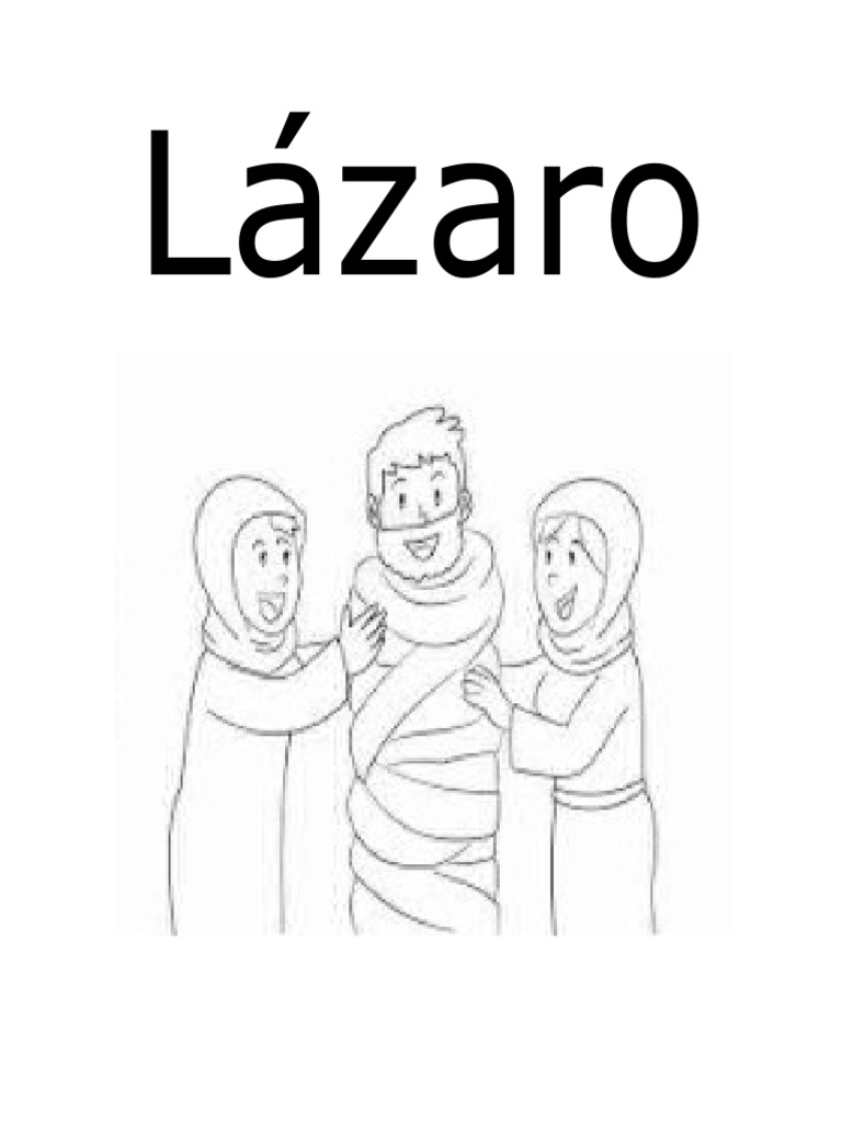Resurrección de Lázaro para Niños | PDF