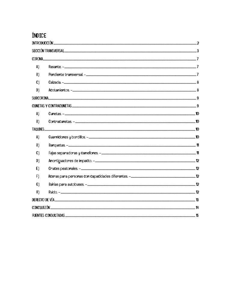 Trabajo de Investigación Caminos y FFCC PDF | PDF | La carretera | Calle