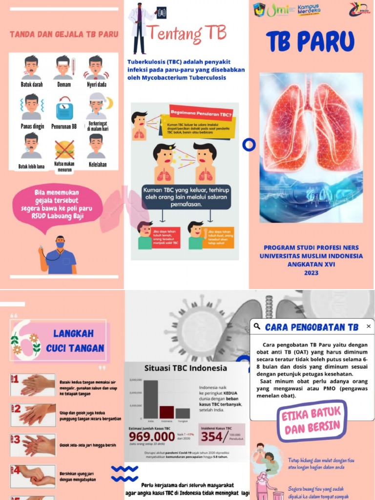 Leaflet Penyuluhan TB Paru | PDF