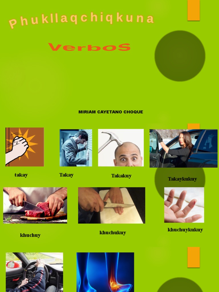 Quechua 3.3 Ling Verbos Ultimo | PDF