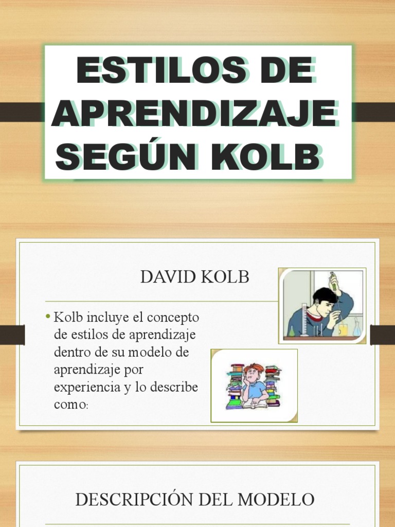 Estilos de Aprendizaje Según Kolb | PDF