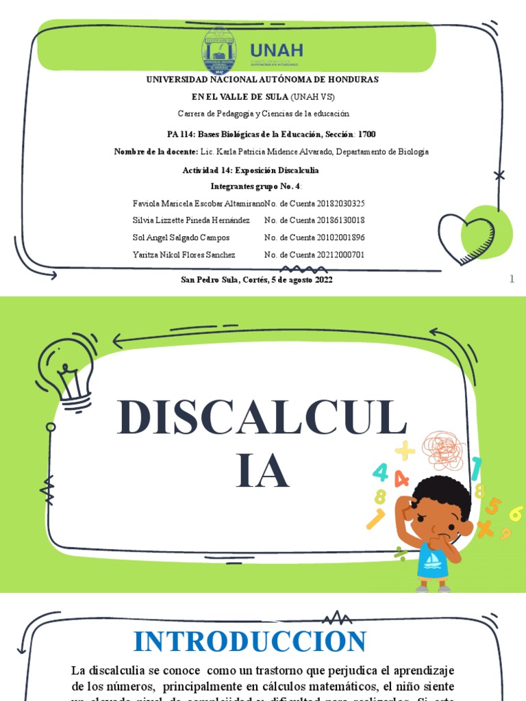 Estrategias para abordar la discalculia | PDF | Aprendizaje | Maestros