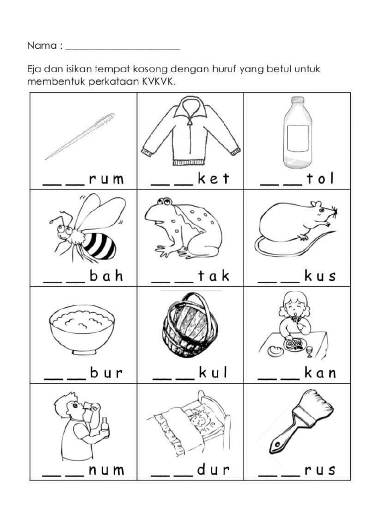 Materi Ajar TK | PDF