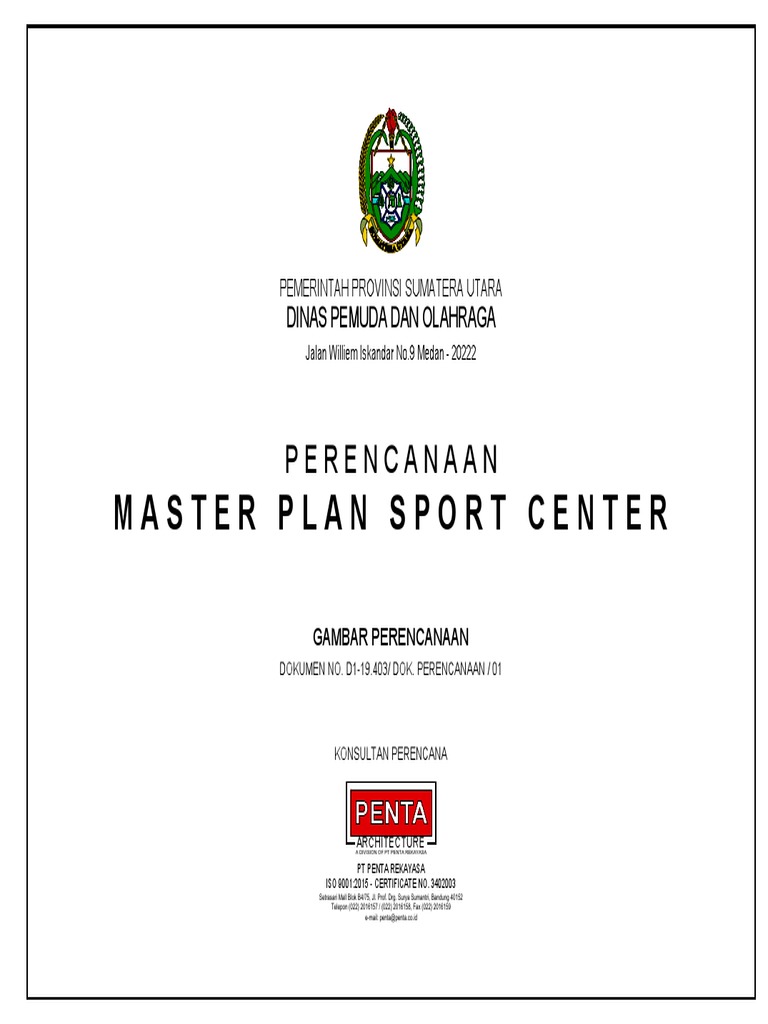 Lampiran Desain MAsterplan PDF | PDF