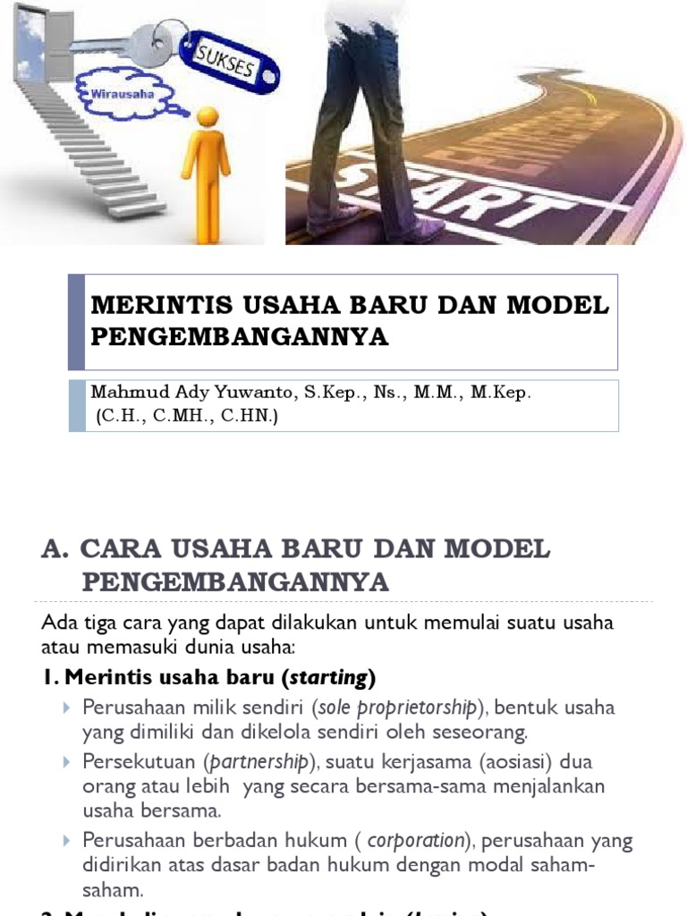 Merintis Usaha Baru dan Modelnya | PDF | Bisnis