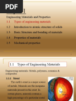 Chapter 1 - Introduction To Material Science and Engineering | PDF | Materials Science | Metals