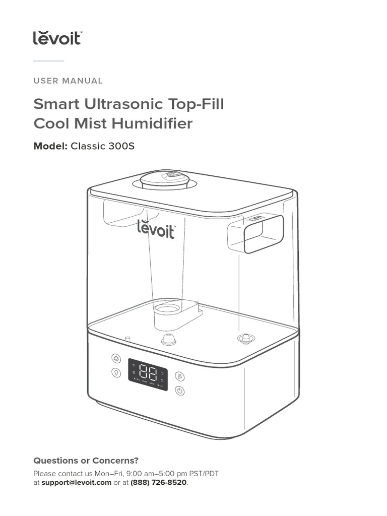 Humidifier Manual | PDF | Radio | Electromagnetic Interference
