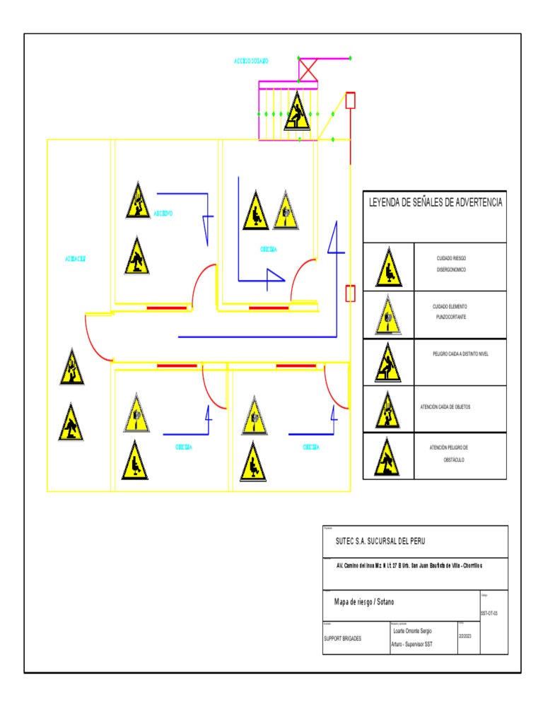 Mapa de Riesgo - Sotano (1) 3 | PDF