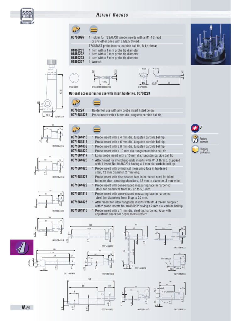 TESA N28 en | PDF | Tools | Equipment