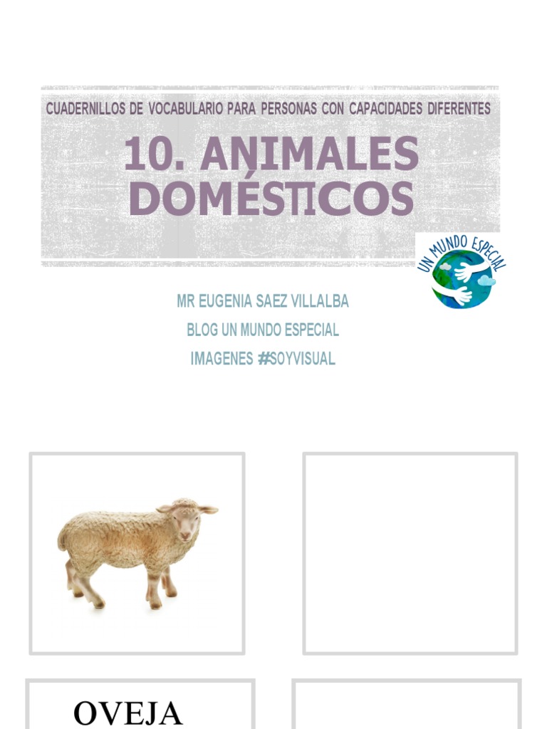 Vocabulario de Animales Domésticos | PDF | Estilo de vida