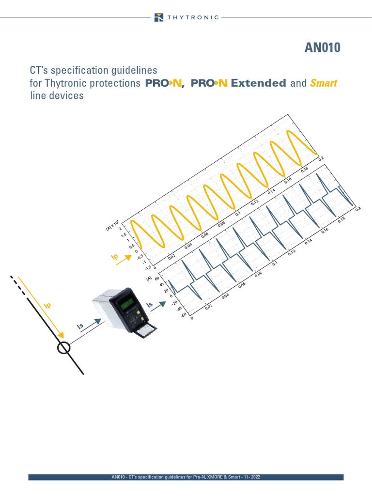 AN010 - CT's Specification Guidelines For Pro-N, Xmore & Smart - 11 ...