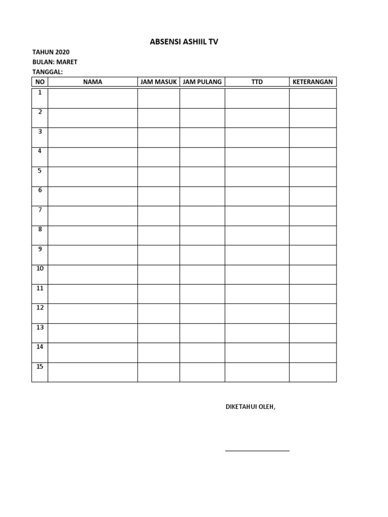 Absen Interview | PDF