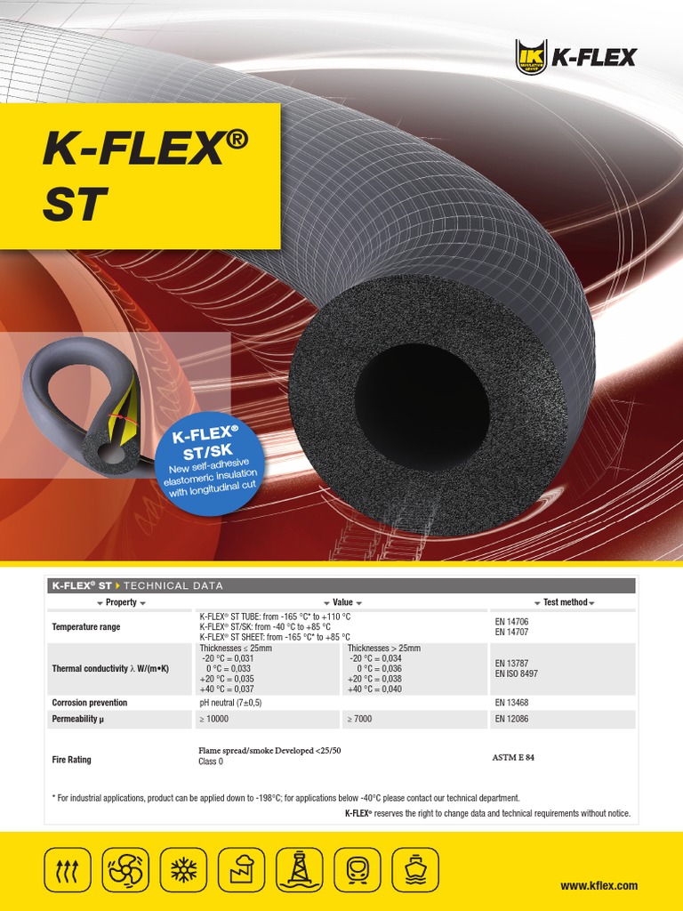 K-Flex ST | PDF | Materials | Civil Engineering