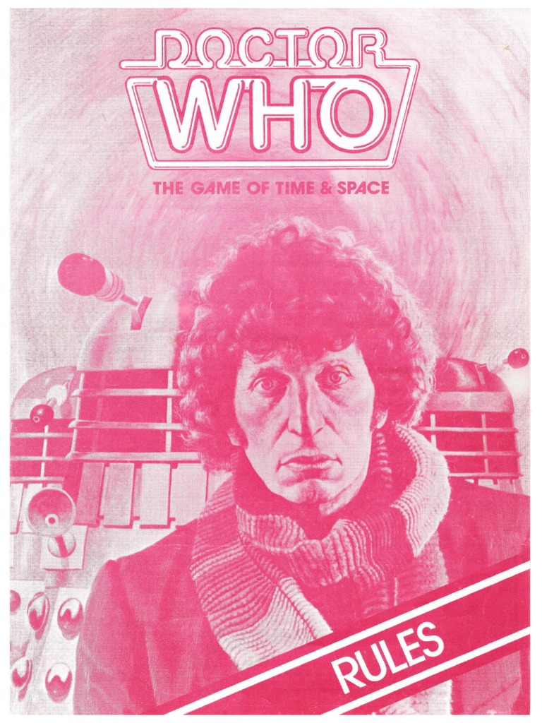 Doctor Who Rule Book (02-03-2022) W-Cover | PDF | The Doctor (Doctor Who)