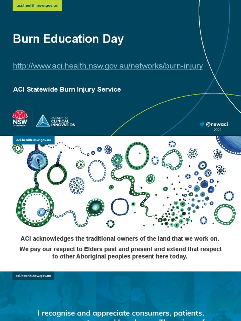 ACI Burn Education Day 1 Epidemiology | PDF | Burn | Injury