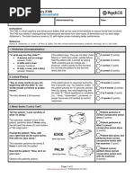 ACE-III Scoring Guide for Cognitive Assessment | PDF | Attention | Memory