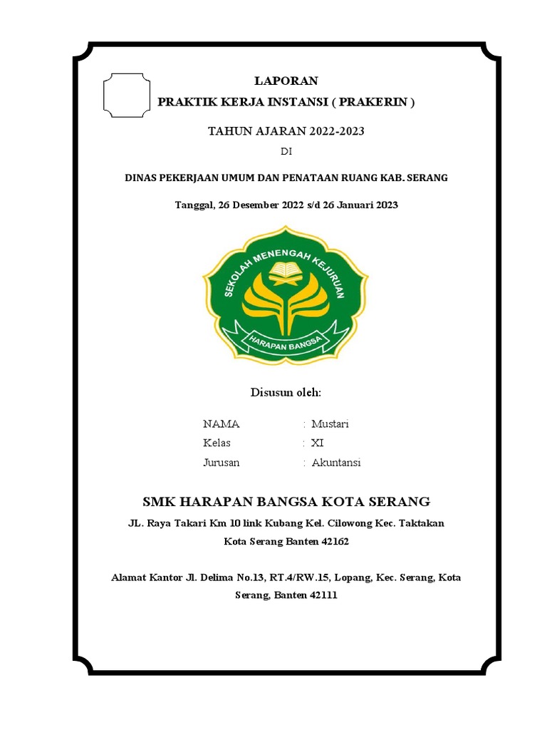 Laporan Prakerin | PDF