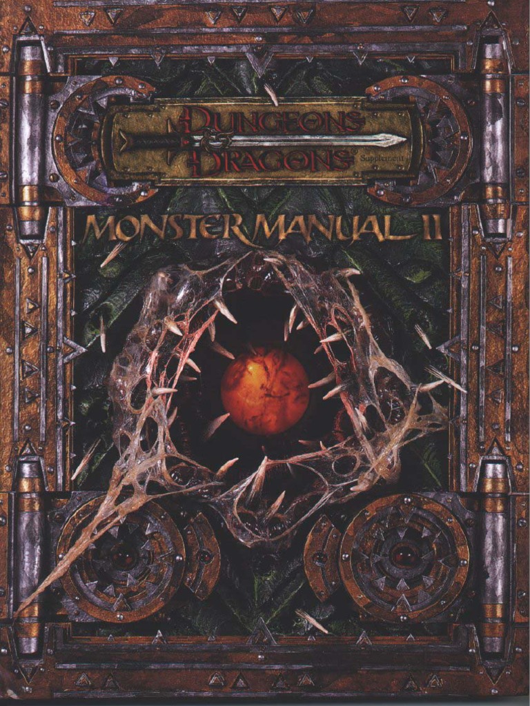 D&D 3rd Ed - Monster Manual II PDF | PDF